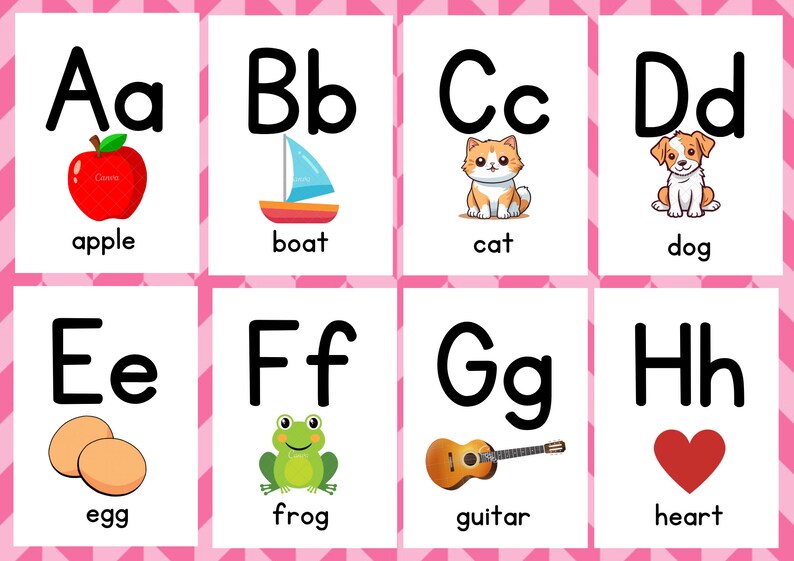 A Complete Set of Flash Card - Etsy