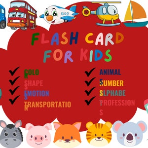 A Complete Set of Flash Card - Etsy