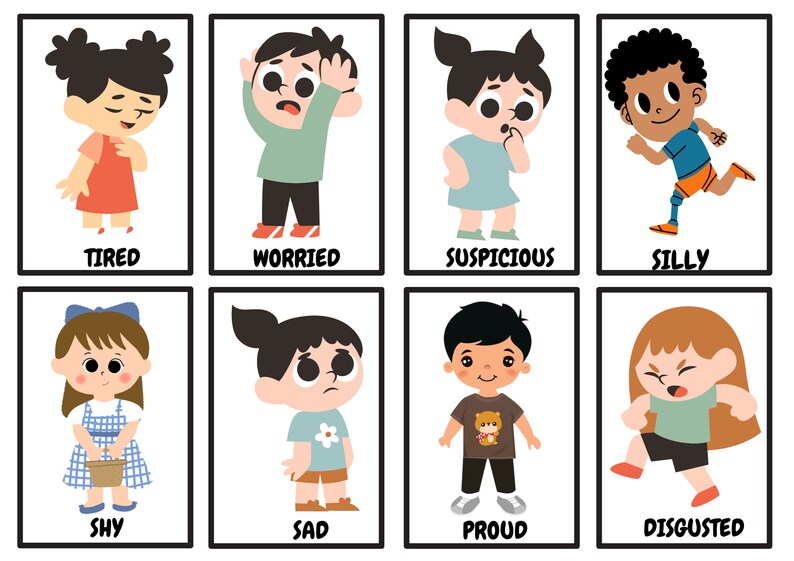 A Complete Set of Flash Card - Etsy