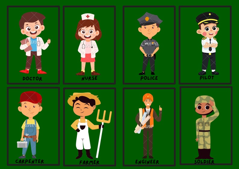 A Complete Set of Flash Card - Etsy