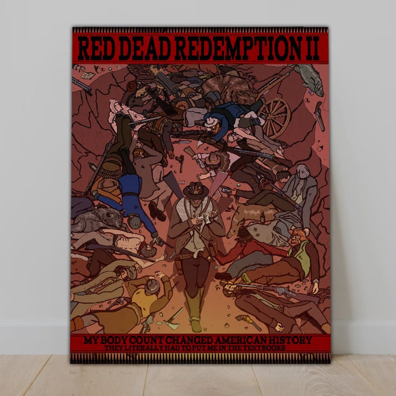 Rdr2 Poster - Etsy