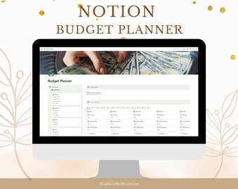 Easy Budget Template Notion, Notion Personal Finance Template, Bill Tracker and Calendar ...