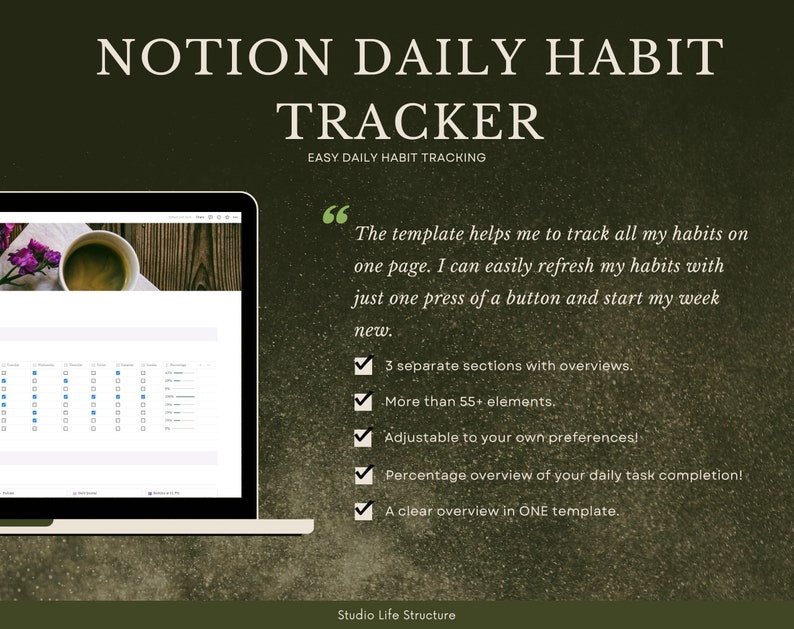 Notion Daily Habit Tracker Notion Habit Tracker Habit Tracker Notion ...