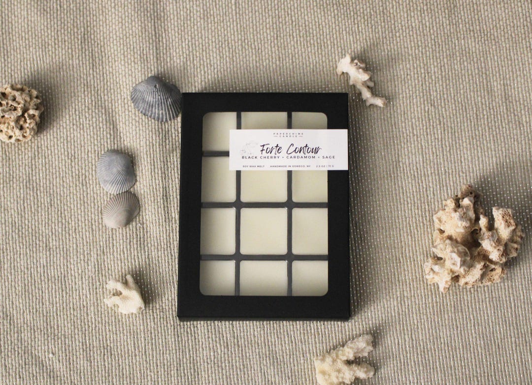 Black Cherry, Cardamom, Sage | Forte Contour Wax Melts | Handcrafted ...