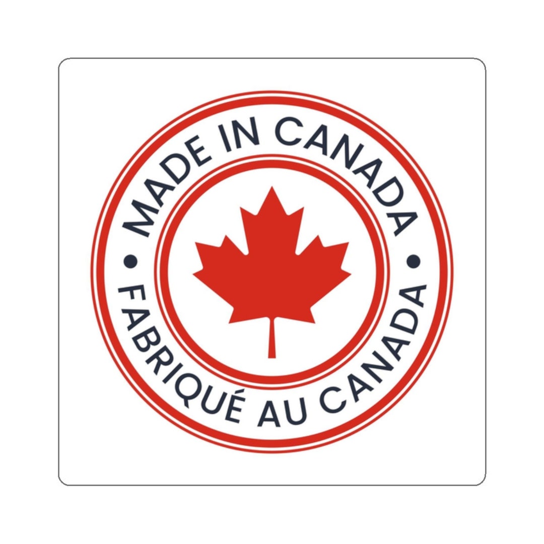 Made in Canada Sticker - Etsy