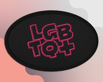 New Lesbian Gay LGBTQ Pride Flag Embroidered Patch - Etsy