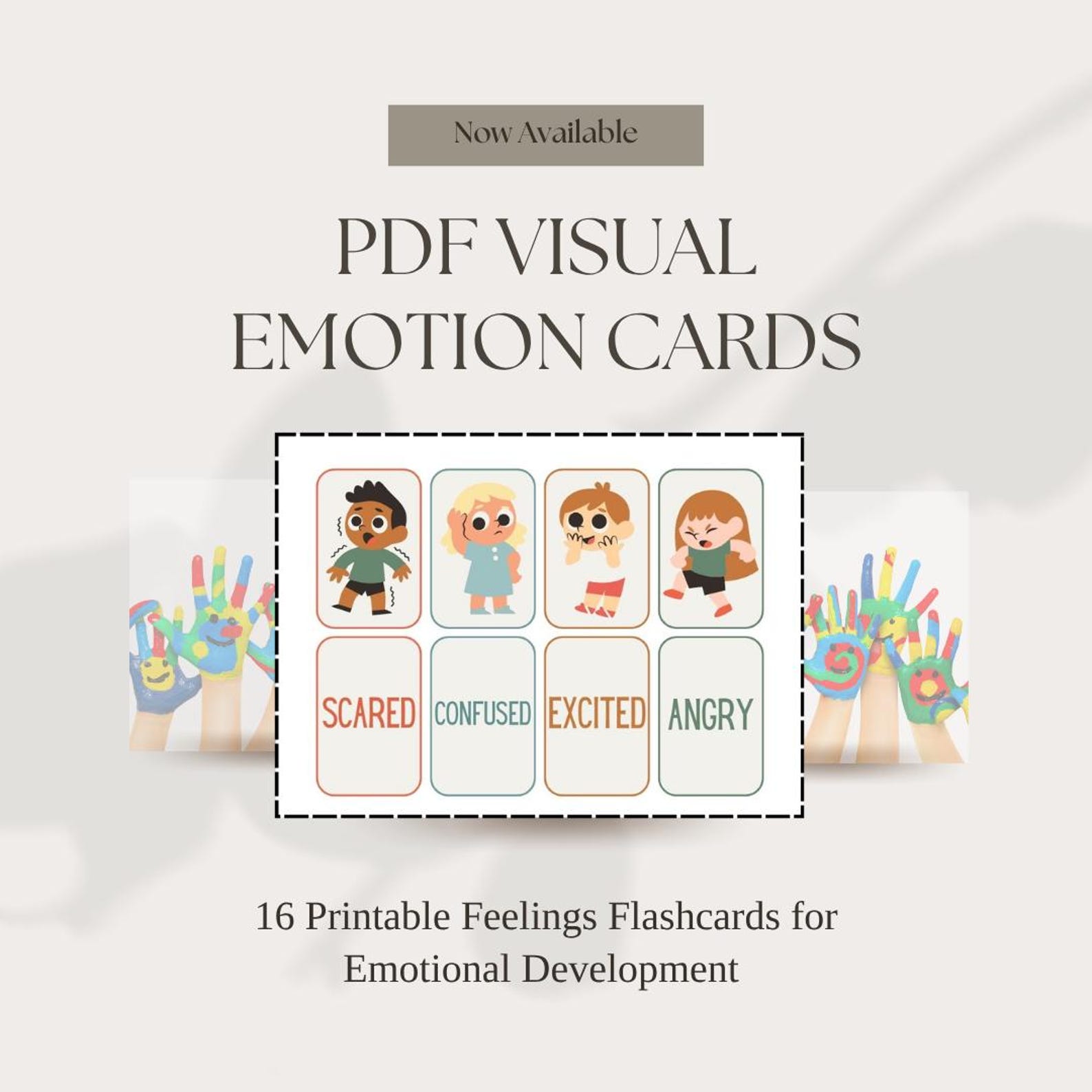 Feelings Flashcards | Emotion Regulation, Visual Learning (PDF) - Etsy