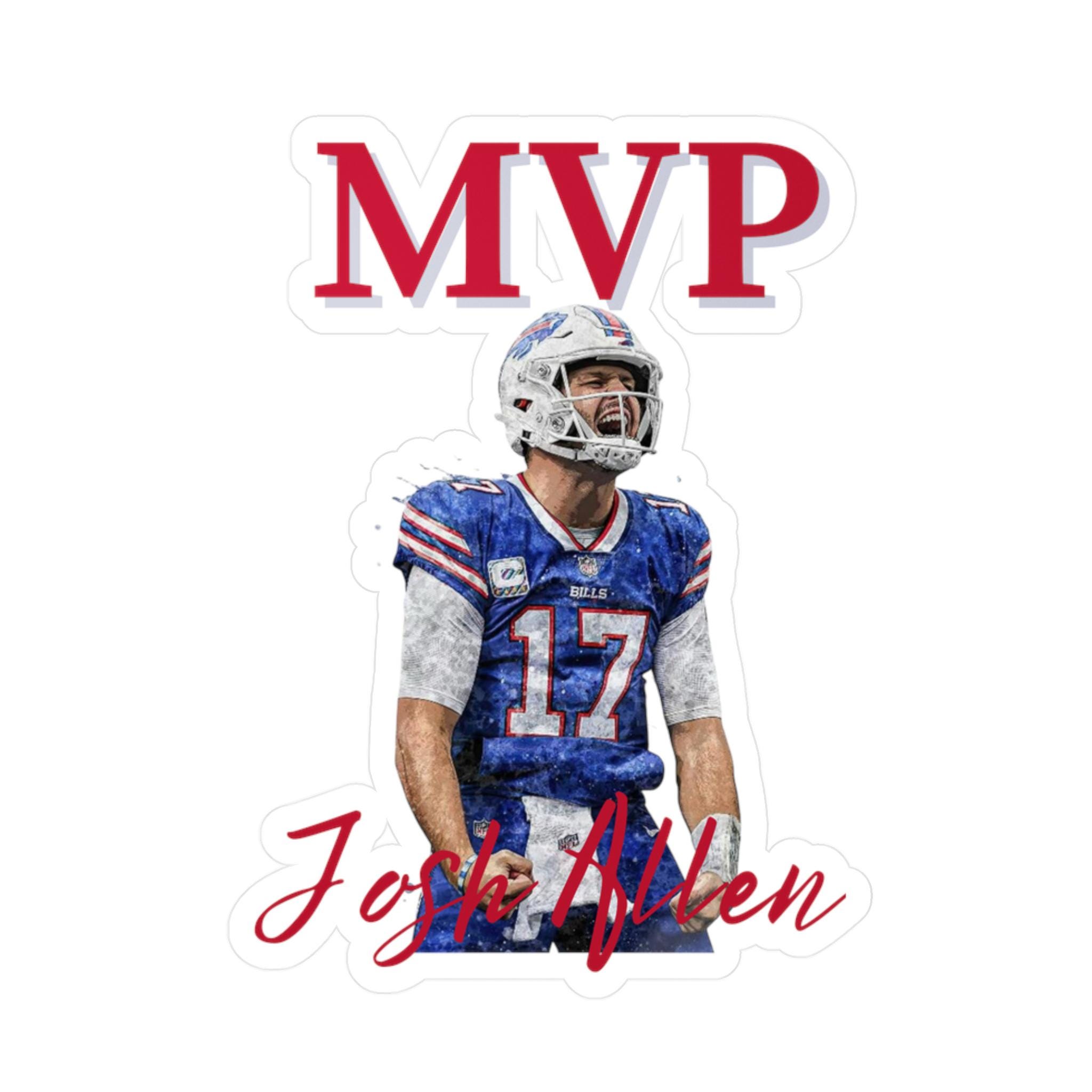 Buffalo Bills Josh Allen MVP Decal - Etsy