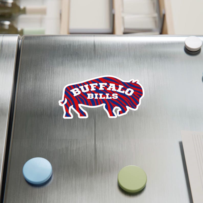 Buffalo Bills Zuba Vinyl Decal - Etsy