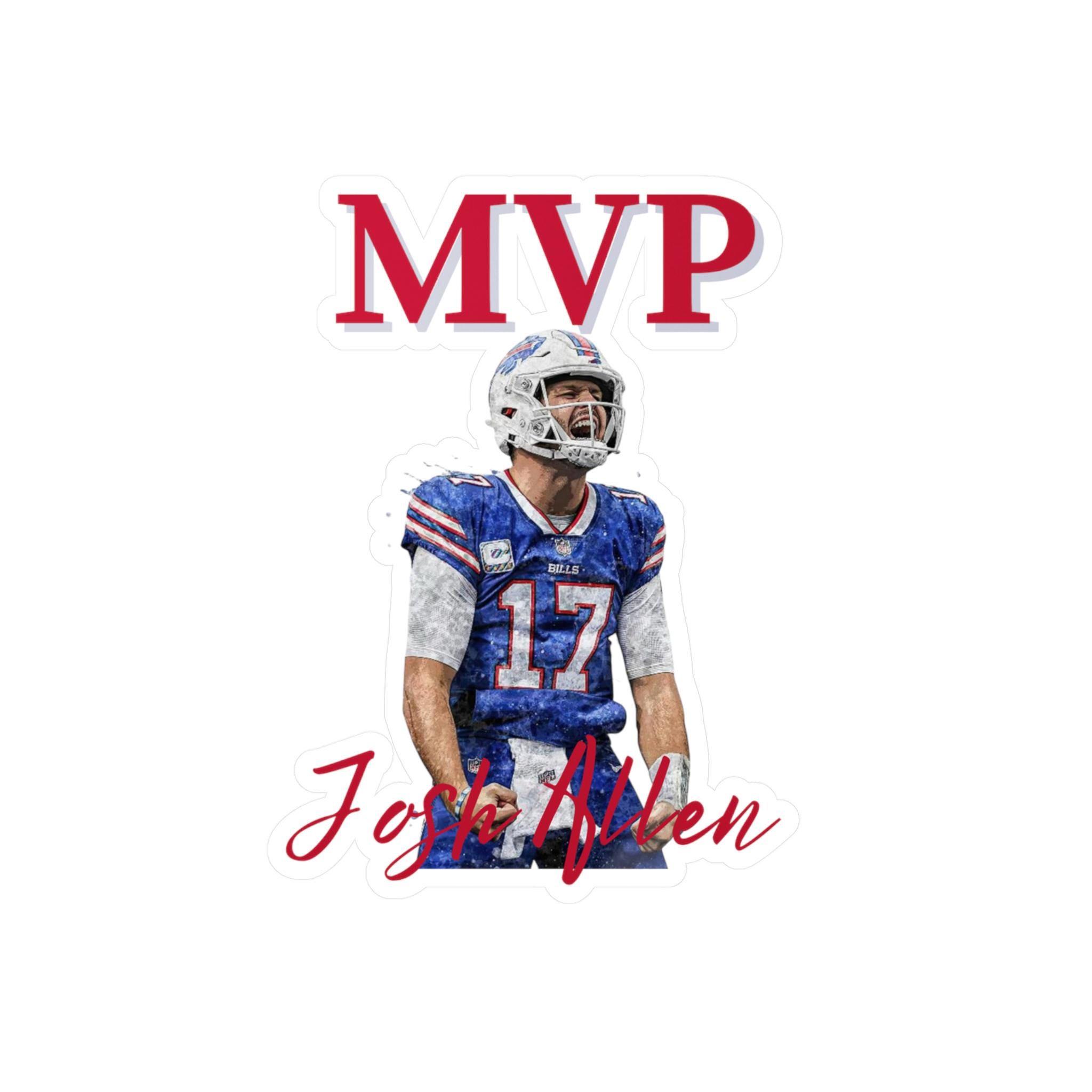 Buffalo Bills Josh Allen MVP Decal - Etsy