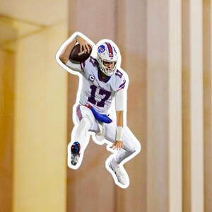 Josh Allen Jumping Vinyl Decal - Etsy