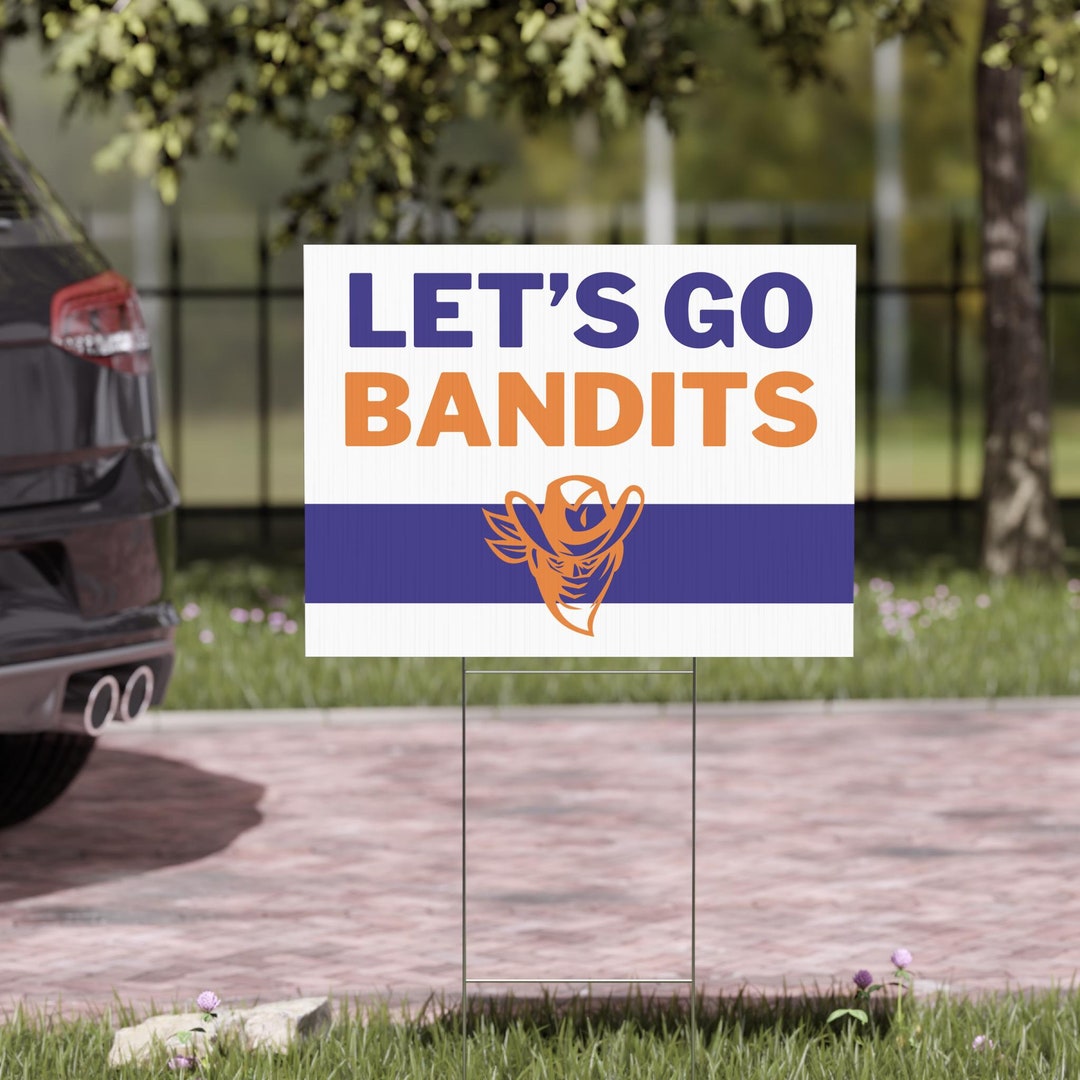 Buffalo Bandits Yard Sign - Etsy