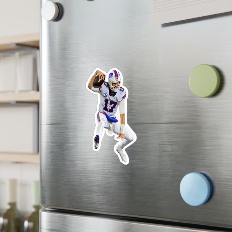 Josh Allen Jumping Vinyl Decal - Etsy