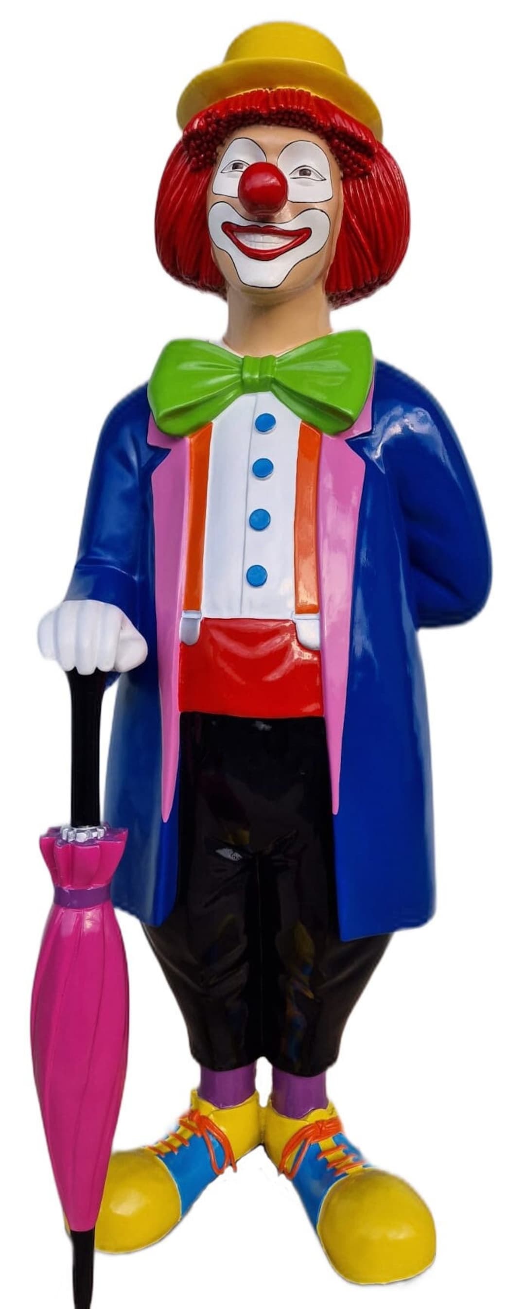 Large Clown 160 Cm, Circus, Children's Birthday Comic Figure, Cirque De ...