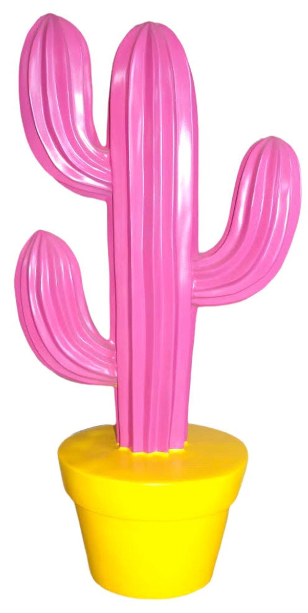 150 Cm! Elegant Cactus Figure in Colorful Miami Design, Top Decoration ...