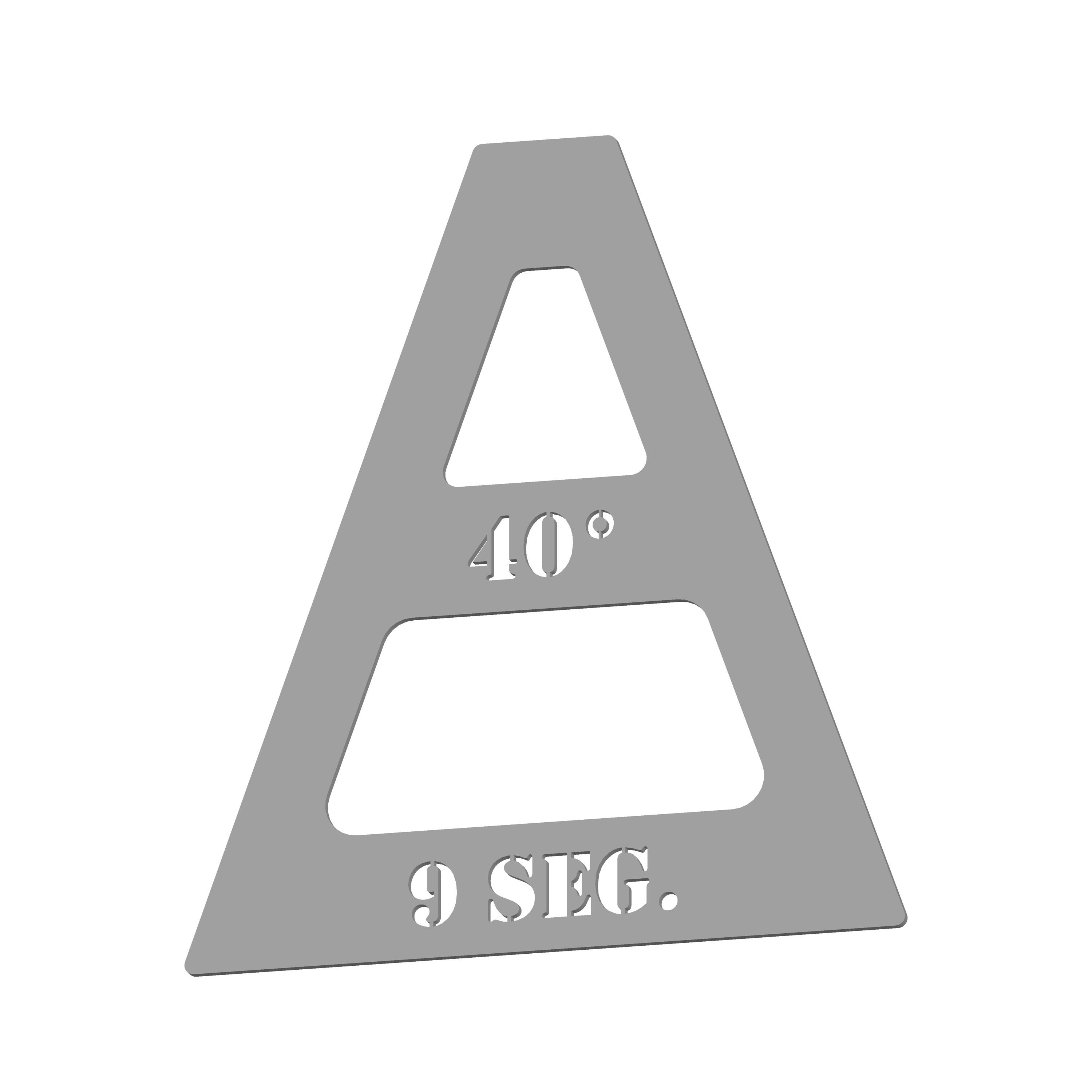 Segmented Bowl Wedgies Dxf and Svg Laser Cut Files | 45 - 40 - 36 - 30 ...