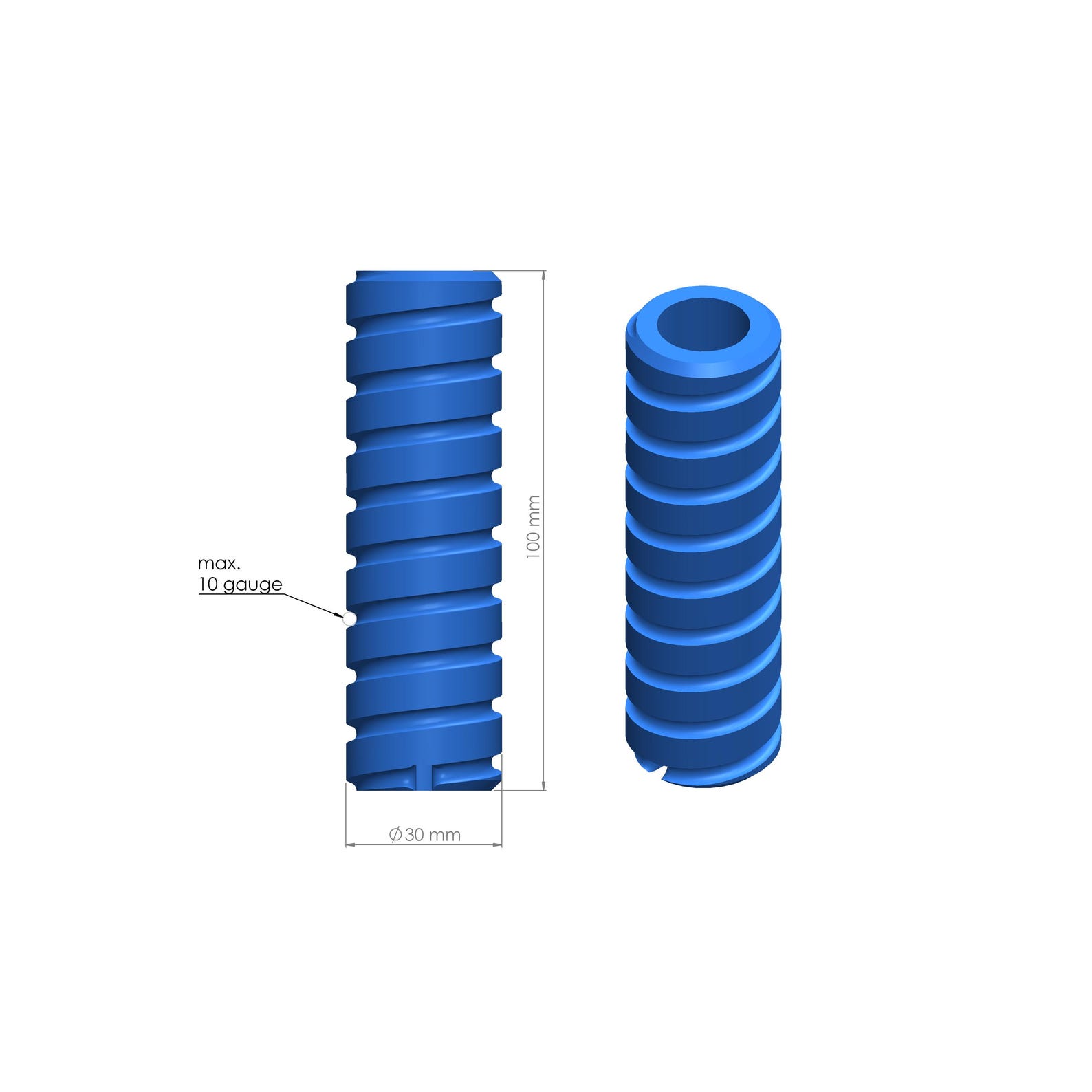 Fibonacci Coil Winding Jig Stl Files Electroculture Gardening Maker Stl ...