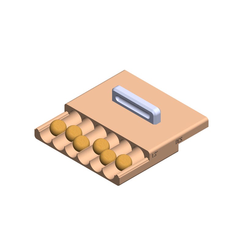 3D Printable Dango Mold Stl File | DIY Japanese Dessert Mold | 1,3-inch ...