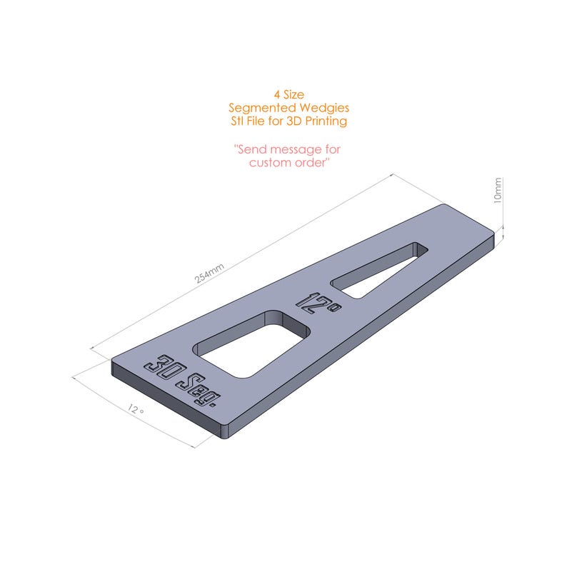 Segmented Bowl Wedgies STL Files for 3D Printing | 3d Print Stl Files ...