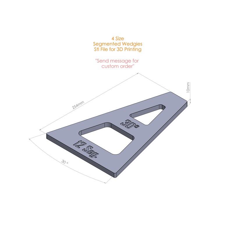 Segmented Bowl Wedgies STL Files for 3D Printing | 3d Print Stl Files ...