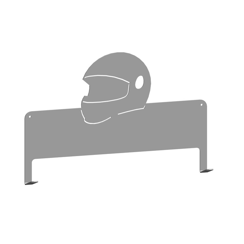Helmet Holder Dxf Svg Laser Cut Files | Motorcycles Helmet Wall Mount ...