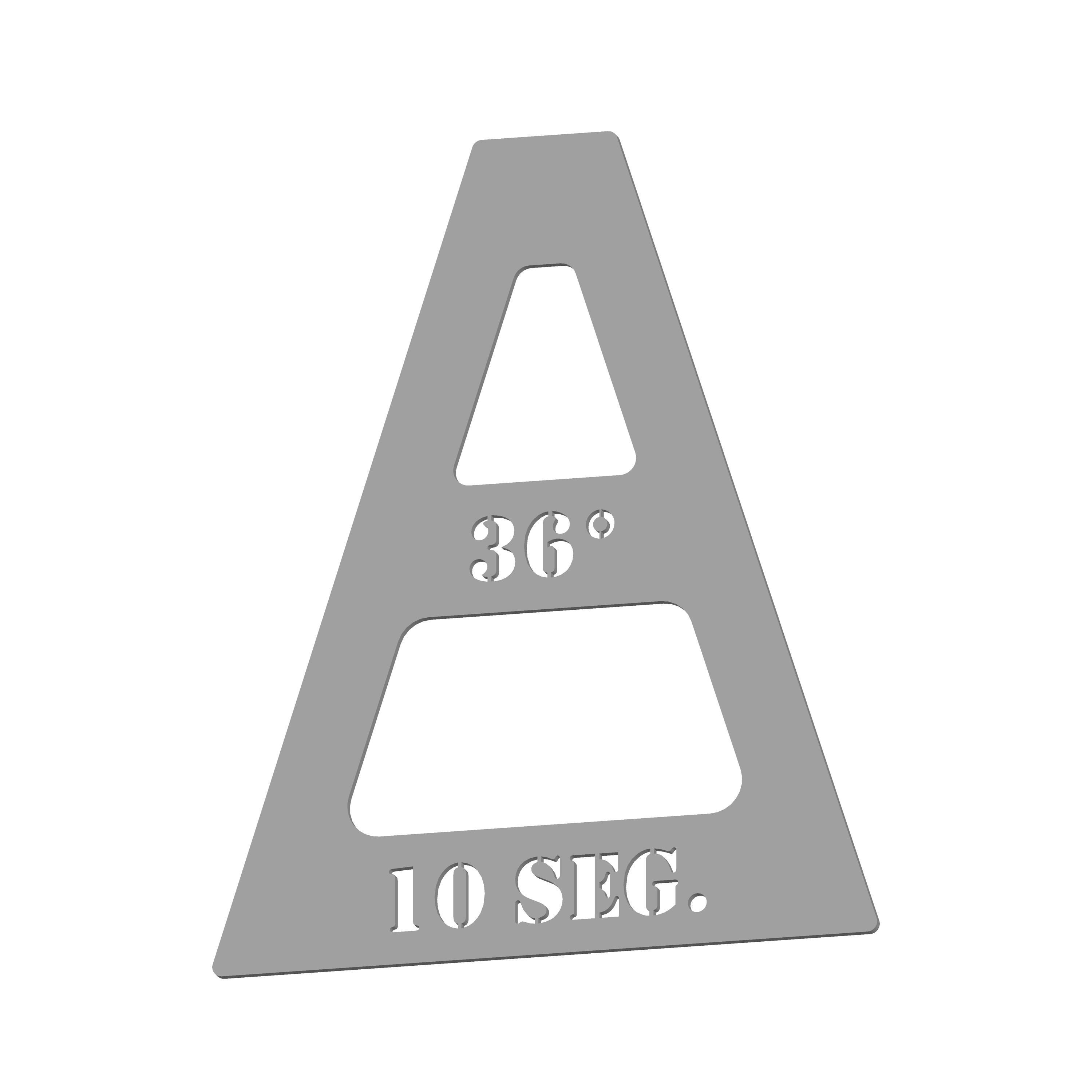 Segmented Bowl Wedgies Dxf and Svg Laser Cut Files | 45 - 40 - 36 - 30 ...