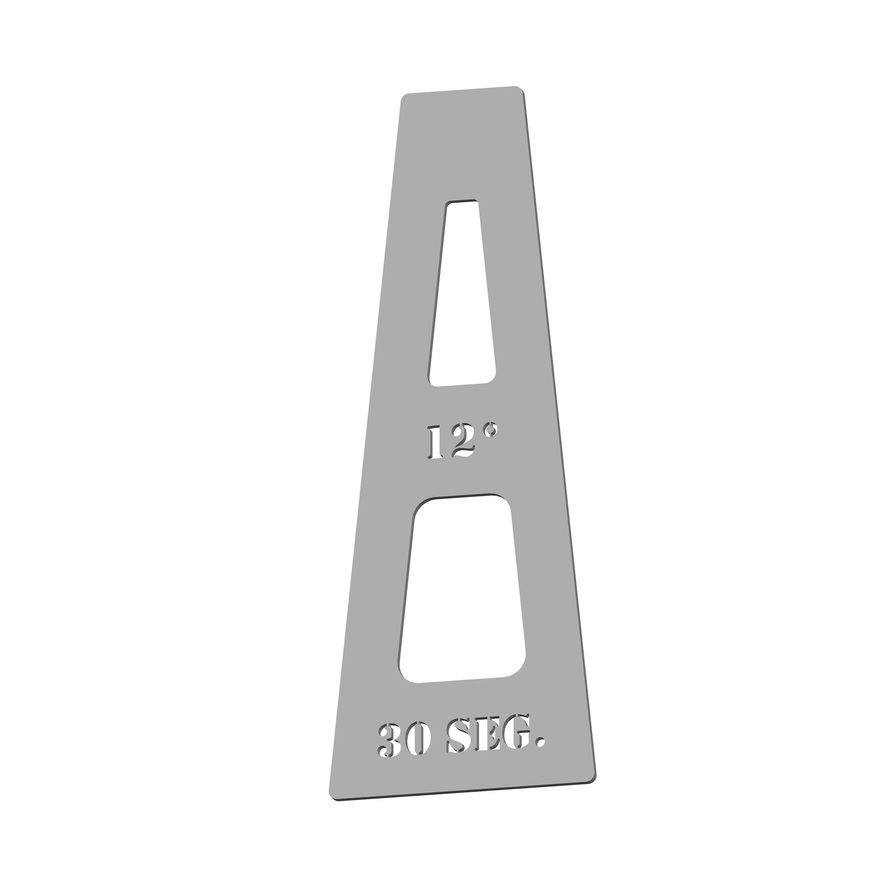 Segmented Bowl Wedgies Dxf and Svg Laser Cut Files | 15 - 12 - 10 - 9 ...