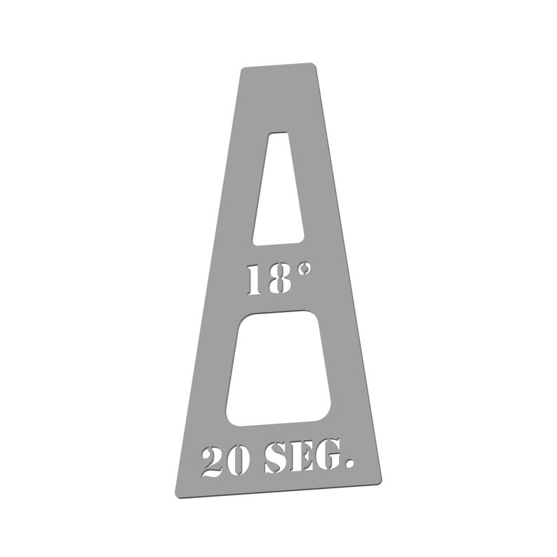 Segmented Bowl Wedgies Dxf and Svg Laser Cut Files | 24 - 20 - 18 - 22 ...