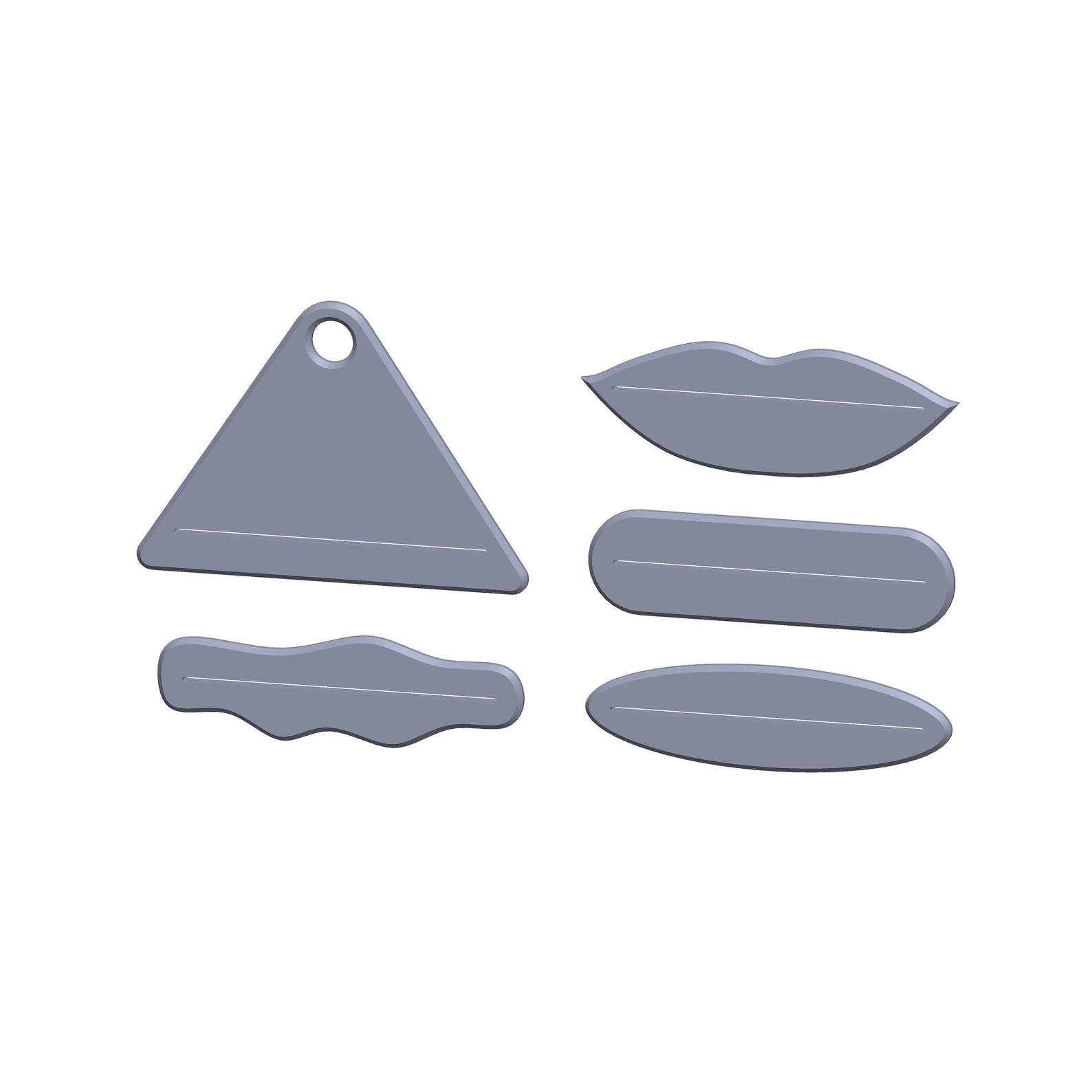 Toothpaste Tube Squeezer Stl File for 3d Printing Triangle Toothpaste ...