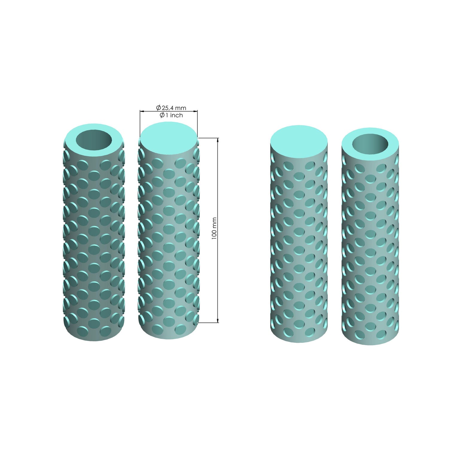 Circular Texture Roller Stl File for Polymer Clay | Polymer Clay Tool ...