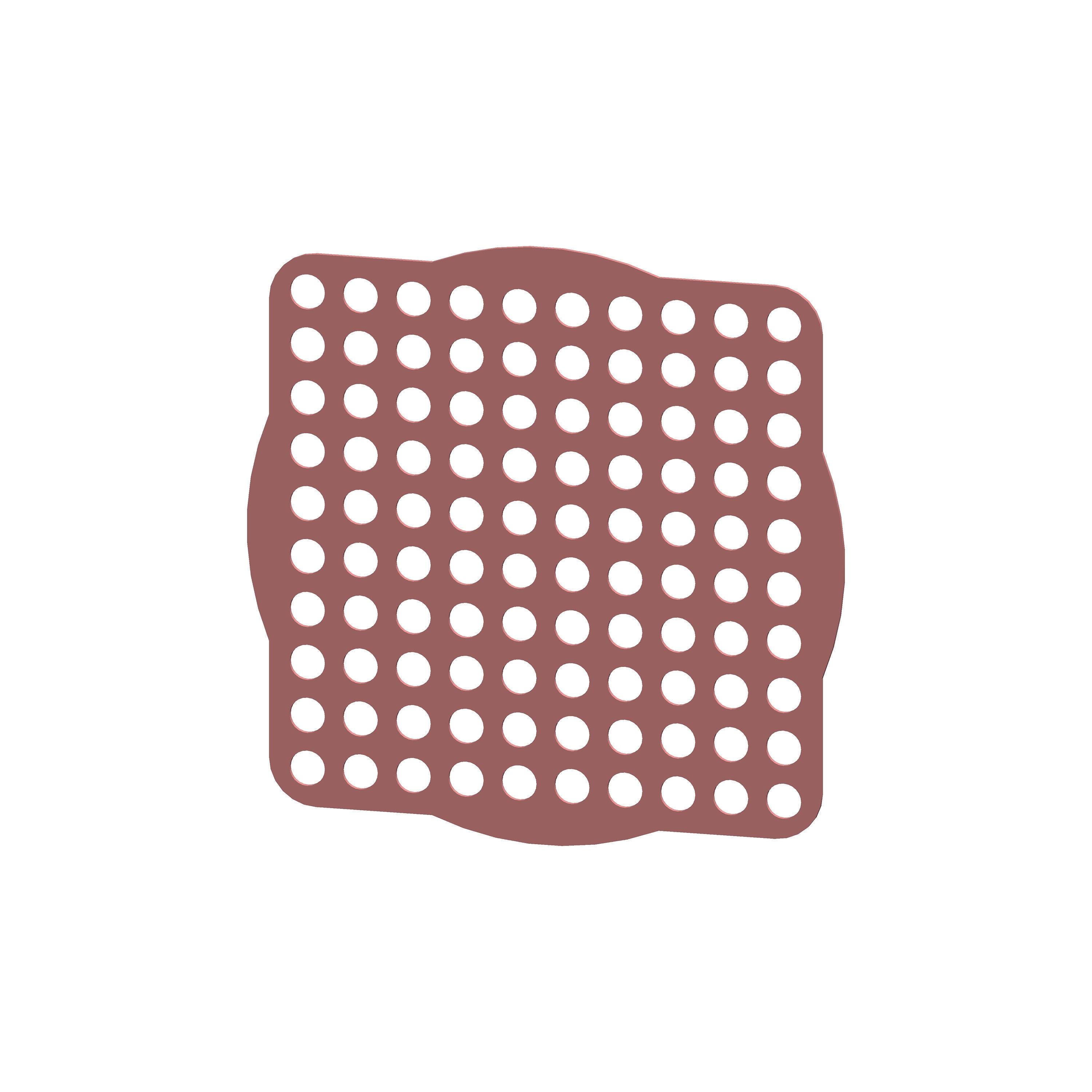 Round Confetti Sprinkle Stencil Stl File (3 Size) | Sprinkle Stencil ...