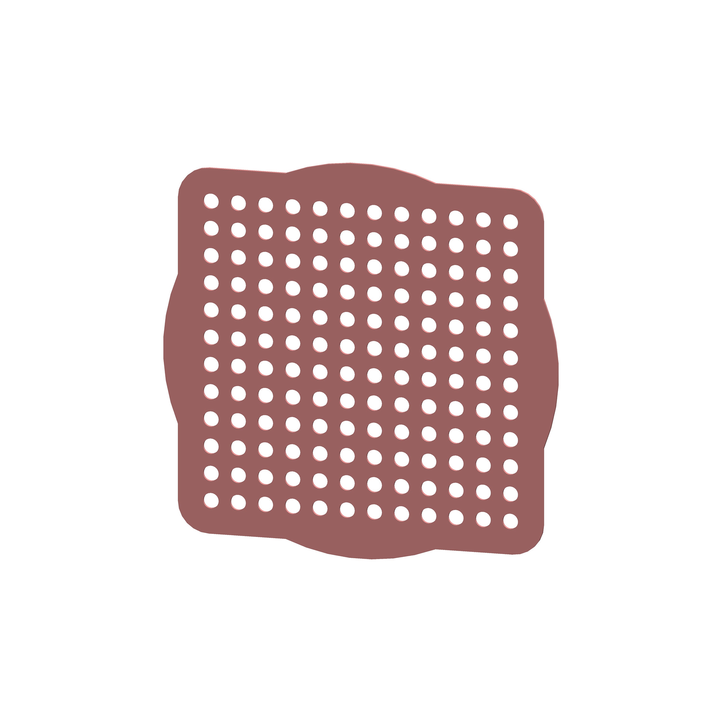 Round Confetti Sprinkle Stencil Stl File (3 Size) | Sprinkle Stencil ...