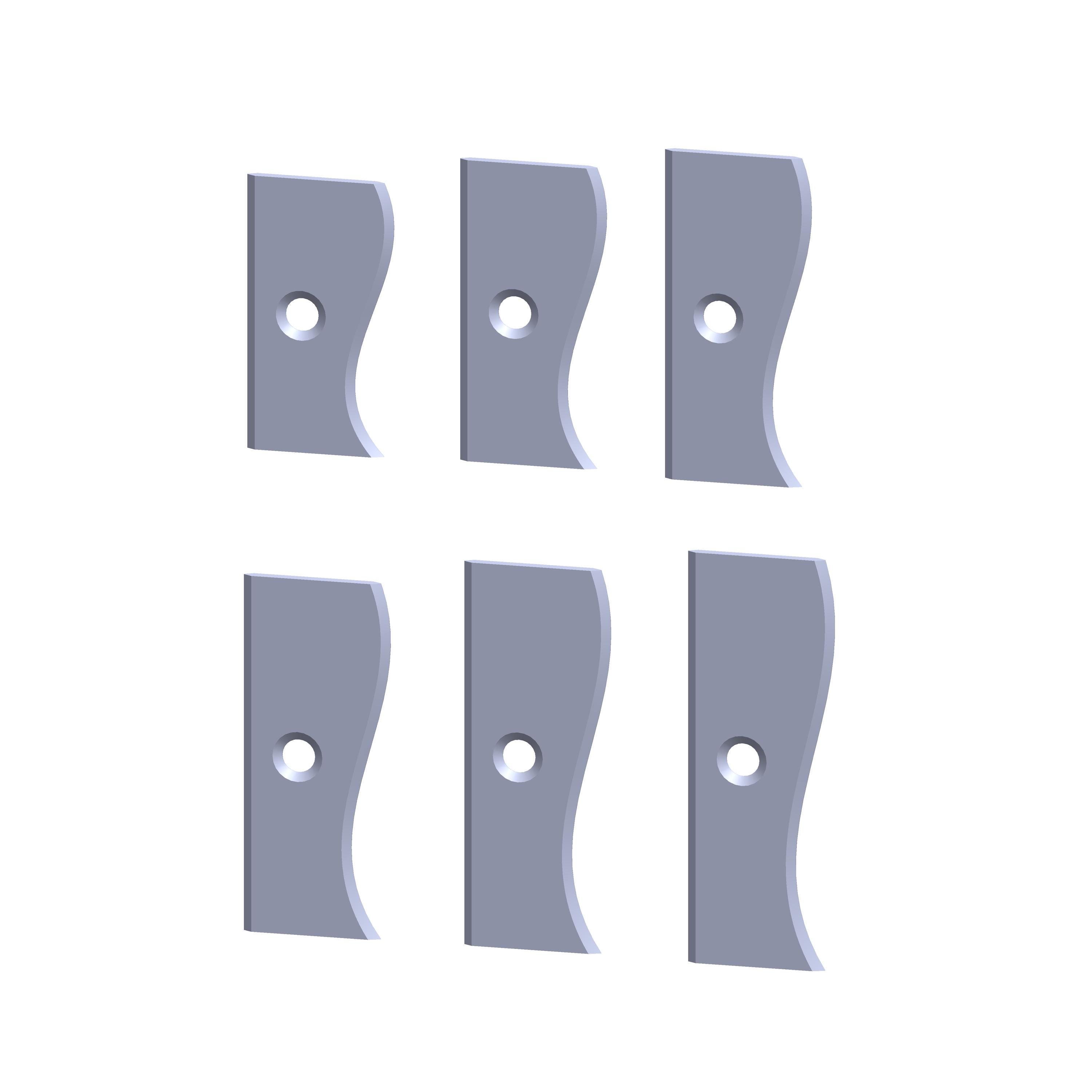 Pottery Profile Rib STL Files for 3D Printing | Pottery Tools Stl Files ...