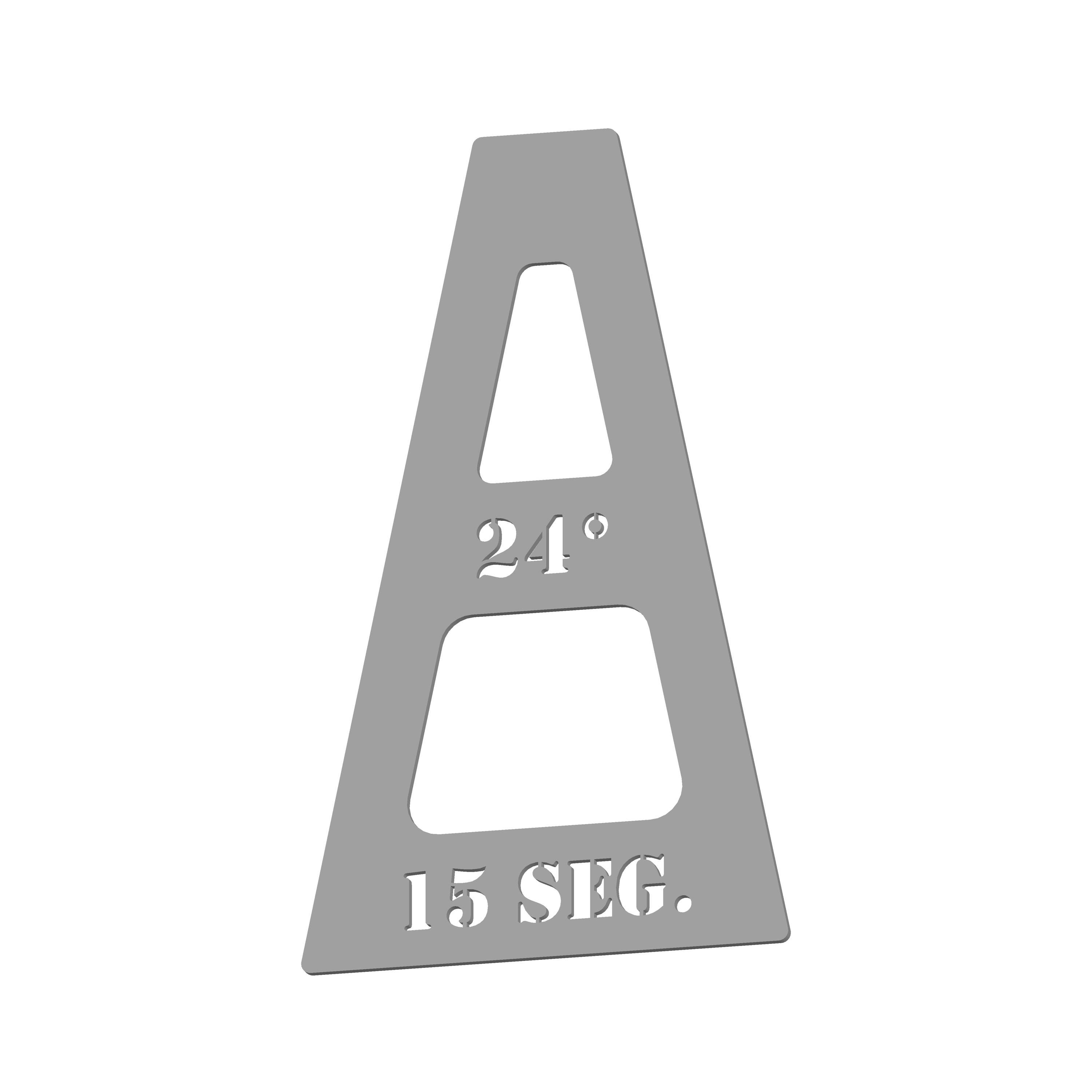 Segmented Bowl Wedgies Dxf and Svg Laser Cut Files | 24 - 20 - 18 - 22 ...