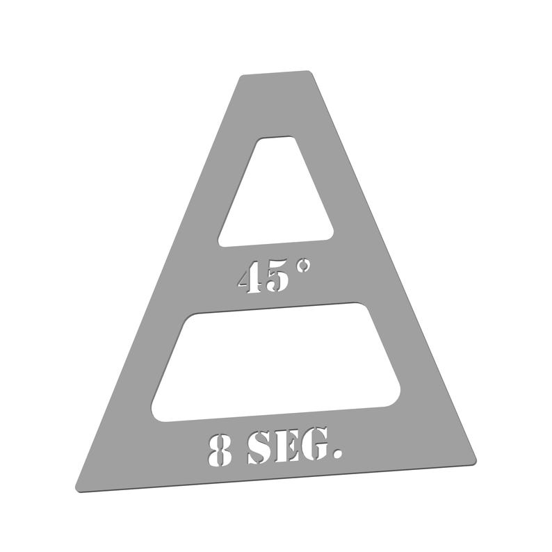 Segmented Bowl Wedgies Dxf and Svg Laser Cut Files | 45 - 40 - 36 - 30 ...