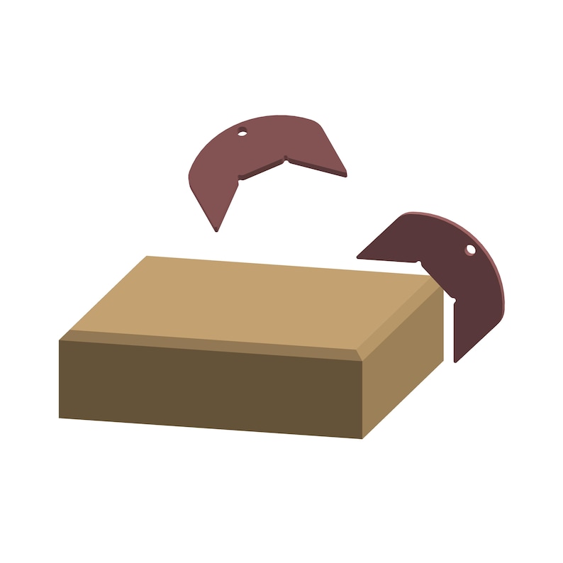 5 Inch Soap Edge Scraper Stl File for 3d Printing 4 Design Soap Corner ...