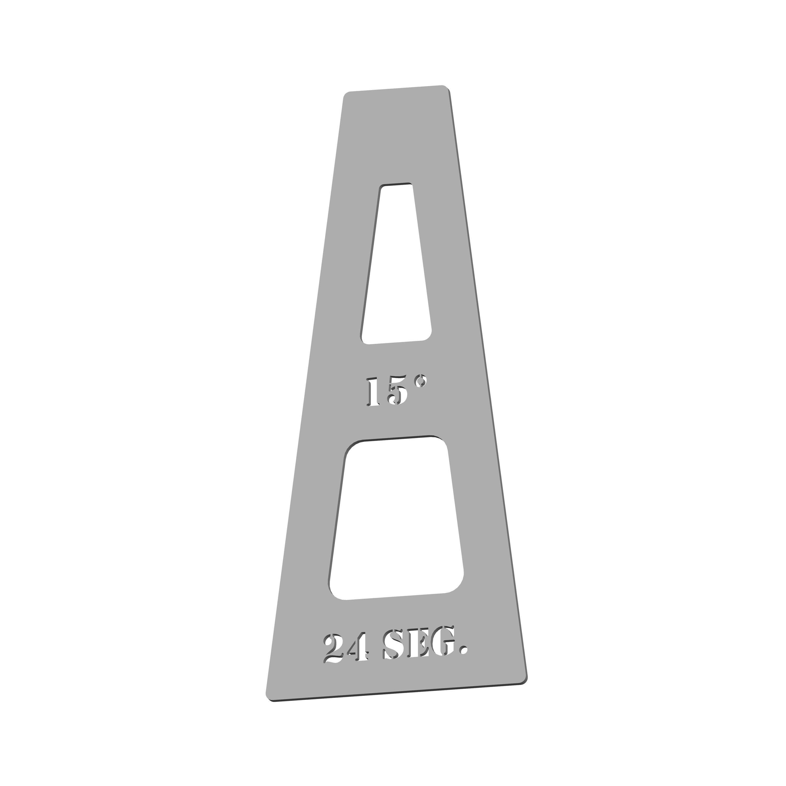 Segmented Bowl Wedgies Dxf and Svg Laser Cut Files | 15 - 12 - 10 - 9 ...