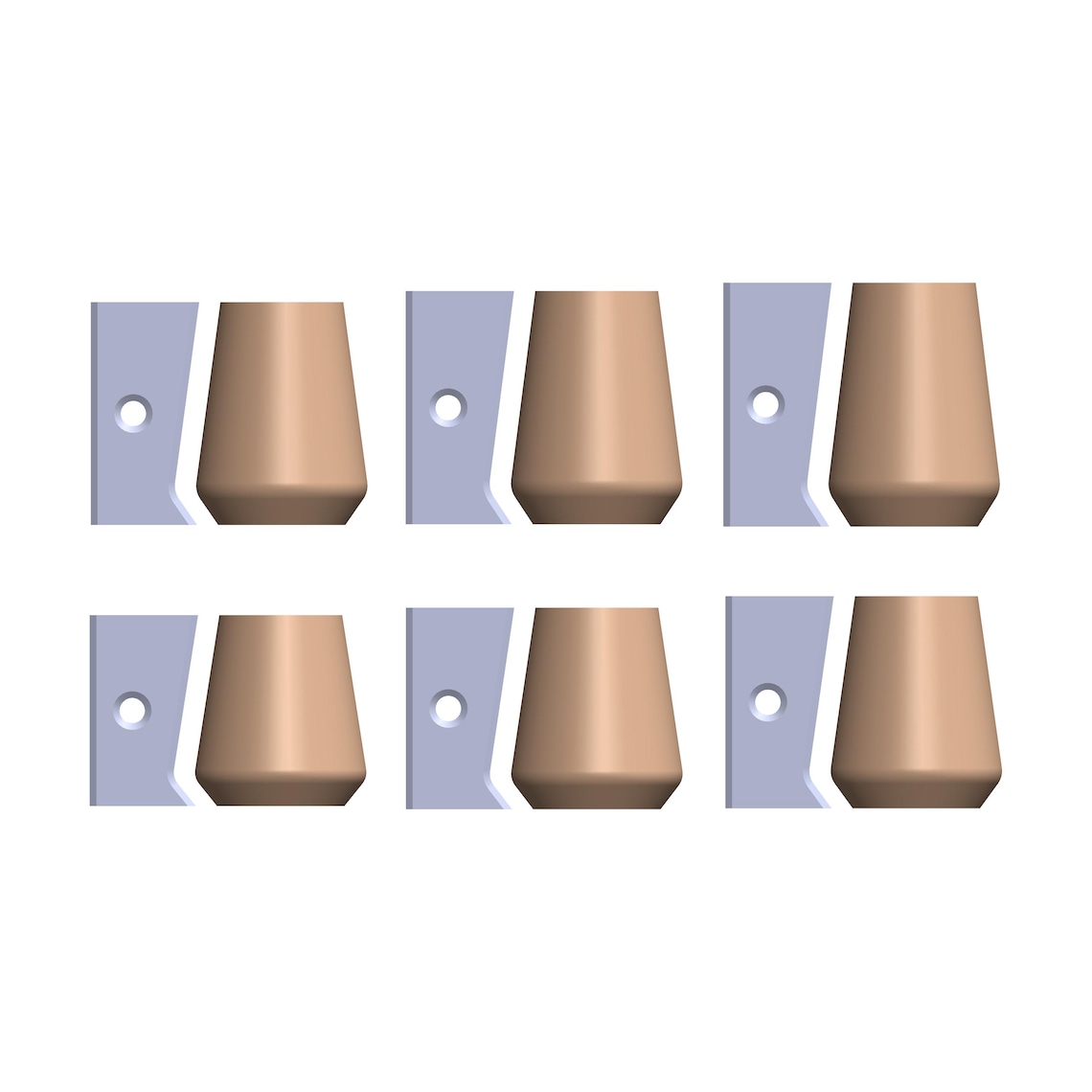 Pottery Profile Rib Mug STL Files for 3D Printing Pottery Tools Stl ...