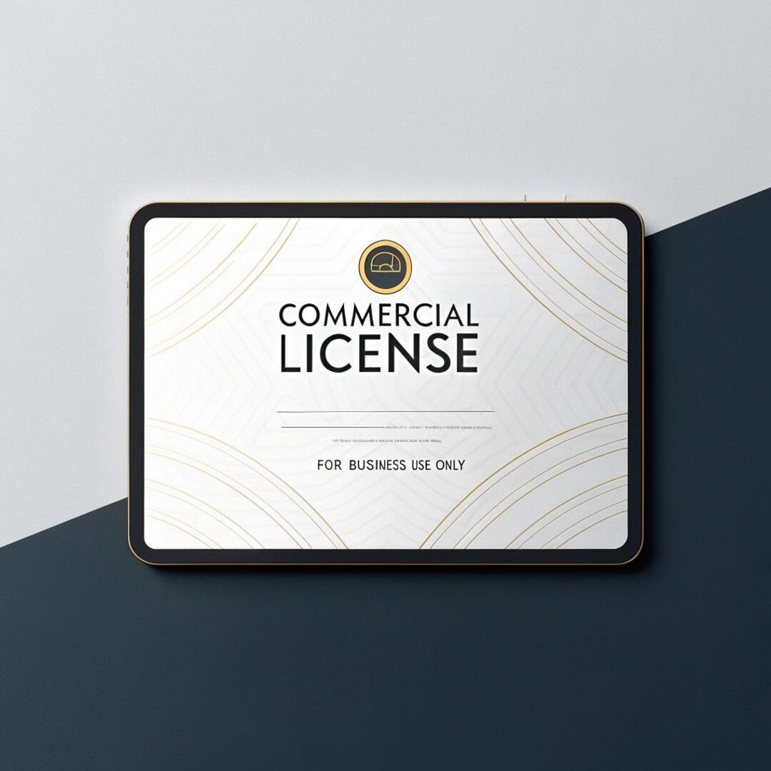 Commercial License for 3D Printing Stl Files - Etsy