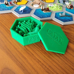 Colorful 3D Printed Settlers of Catan Game Pieces - Etsy