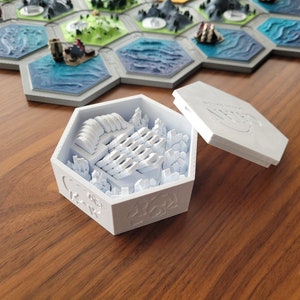 Colorful 3D Printed Settlers of Catan Game Pieces - Etsy