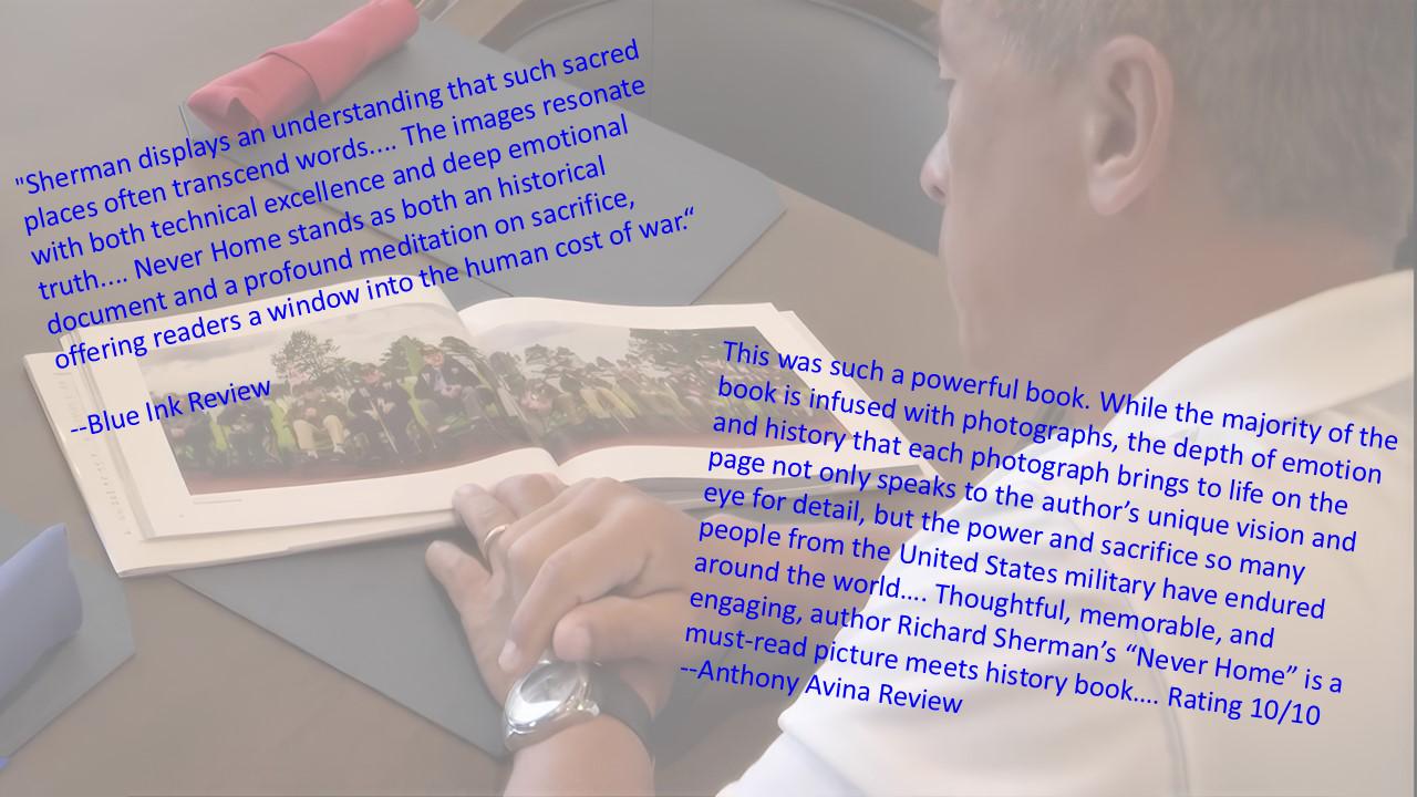 SIGNED COPY - Award-winning Book "never Home" is Available in Hard ...