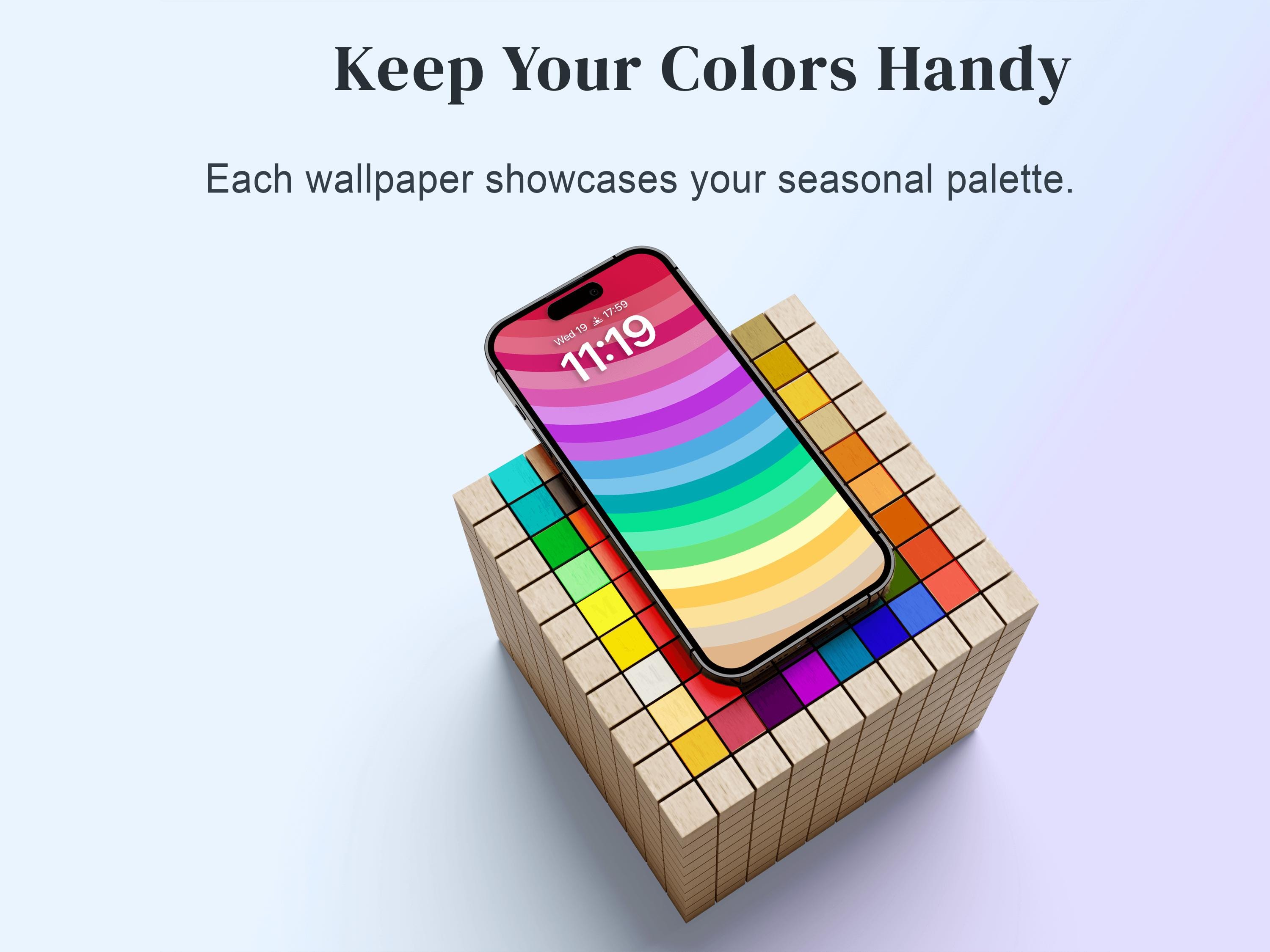 Light Spring Seasonal Color Palette Wallpapers | Color Analysis Colour ...