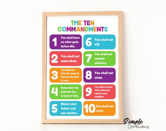 God's Promises Poster, Homeschool Prints, Kids Bible Verse, Scripture ...