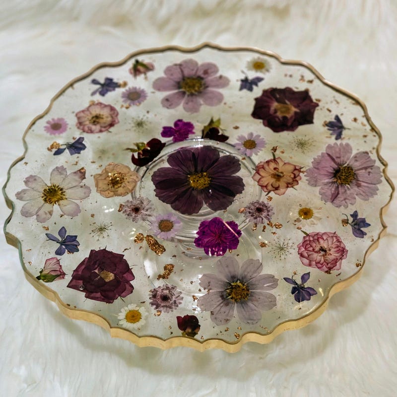 Resin Cake Stand - Etsy