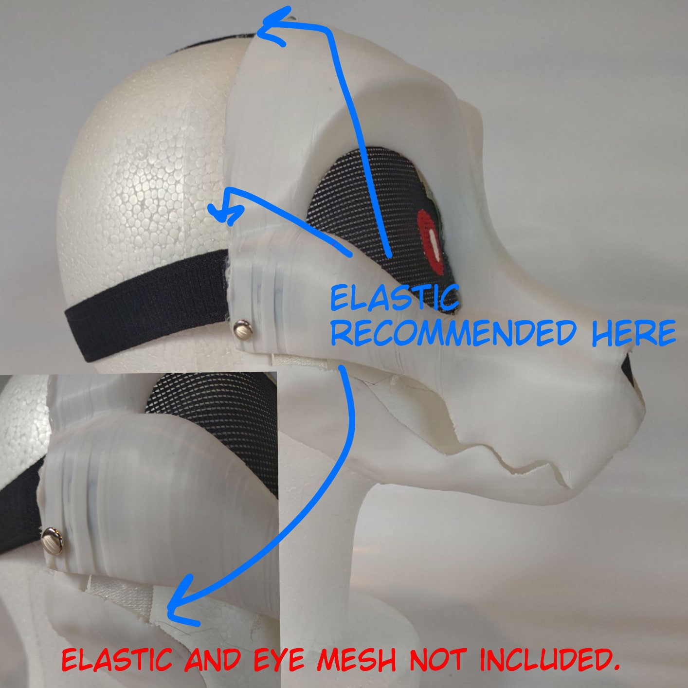 Skulldog Mask (moving Jaw) - Etsy