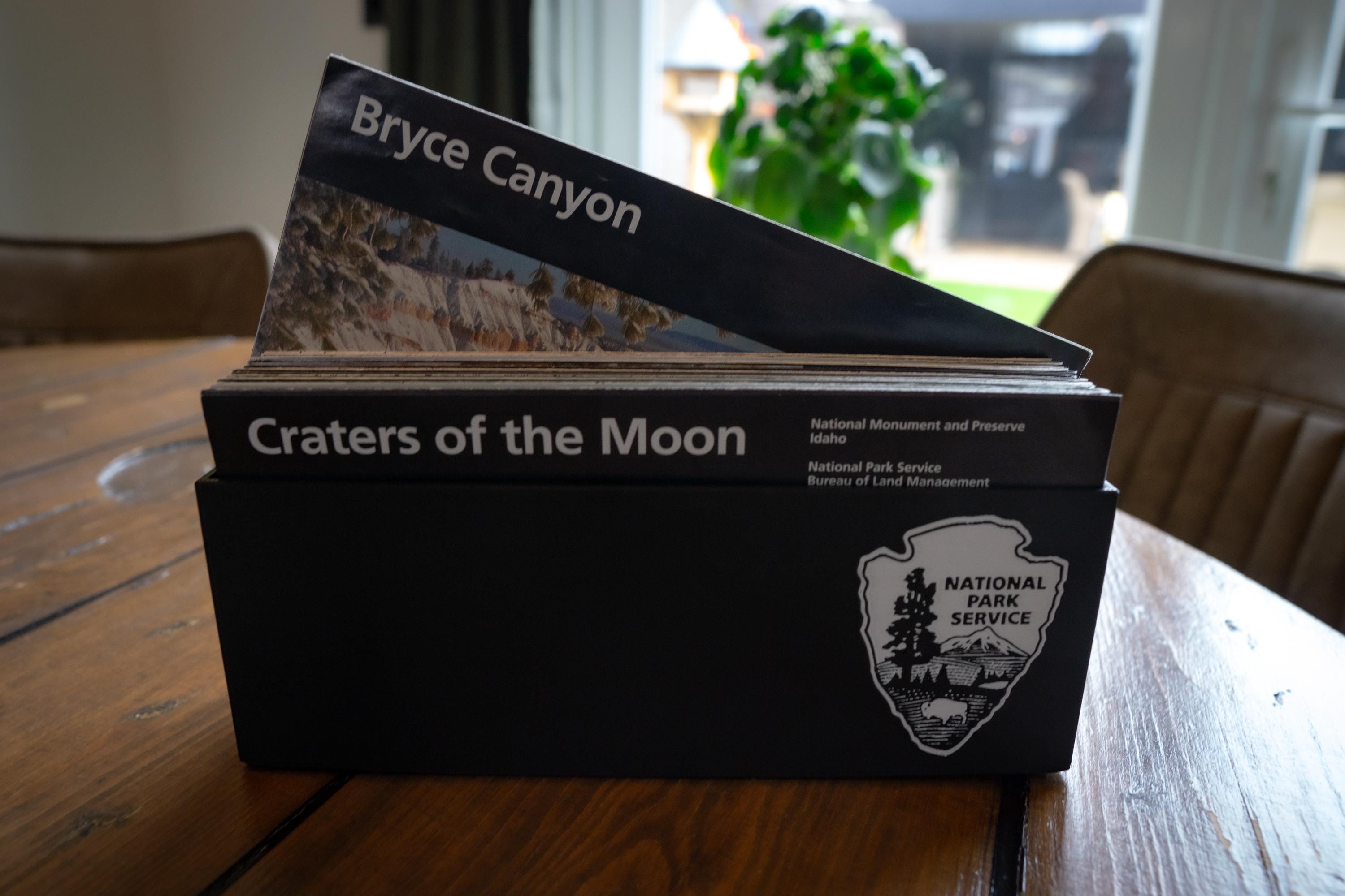 NPS Map Holder -box - Etsy