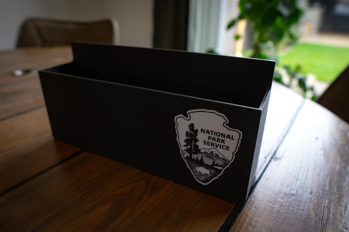 NPS Map Holder box - Etsy