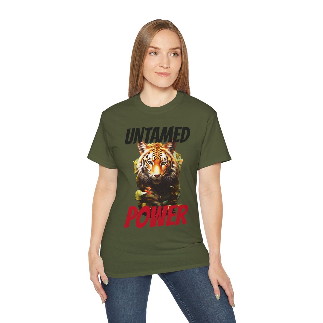 Untamed Power Unisex Ultra Cotton Tee - Etsy Norway