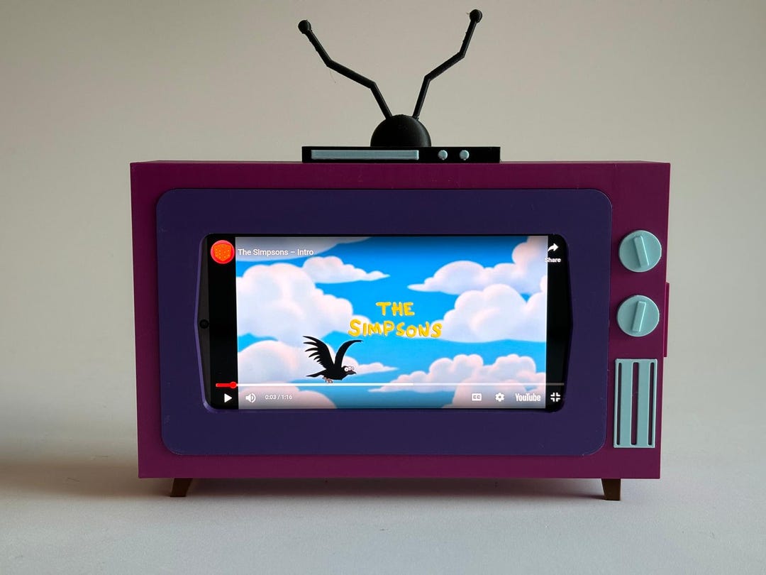 Simpson TV Smartphone Stand - Etsy